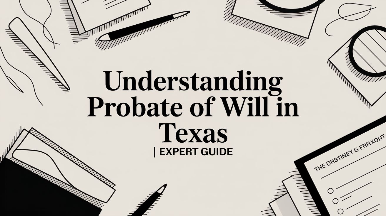 Probate a Will in Texas: A Guide by Bryan Fagan Law