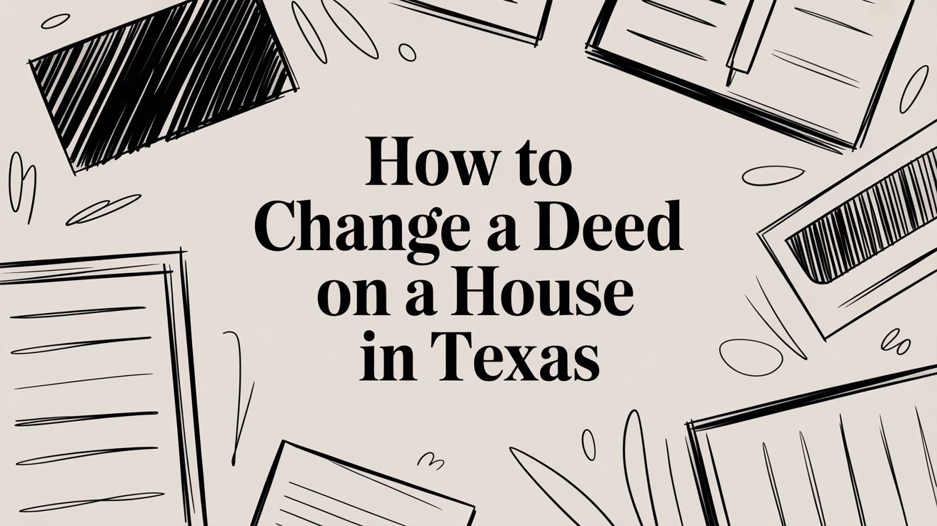 Changing a Texas Deed: Your Guide in 2025