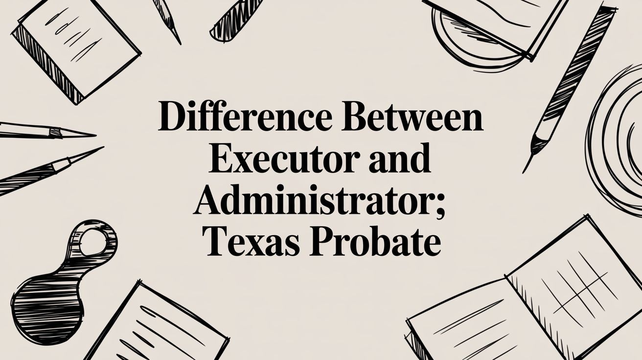 Difference between executor and administrator: A Compassionate Guide ...