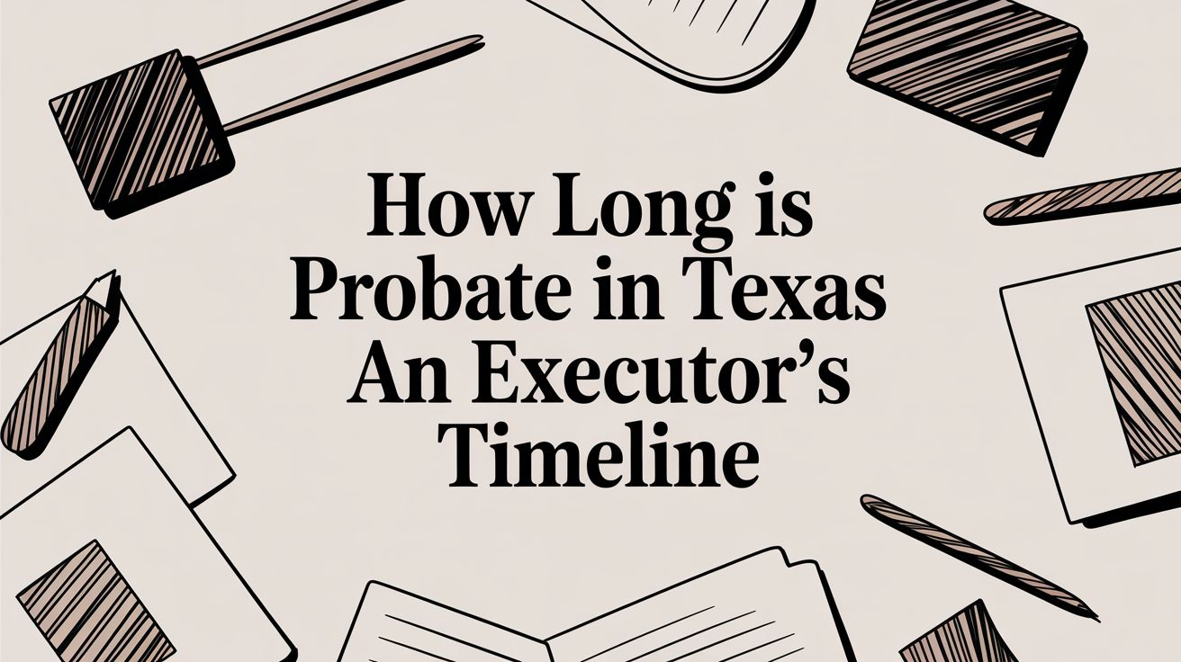 How Long Is Probate in Texas? An Executor's Timeline