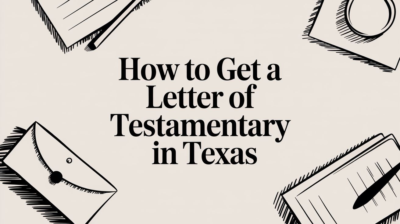 How to Get a Letter of Testamentary in Texas