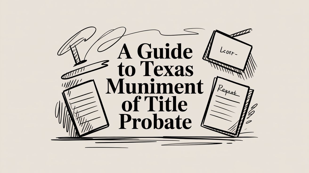 A Guide to Texas Muniment of Title Probate