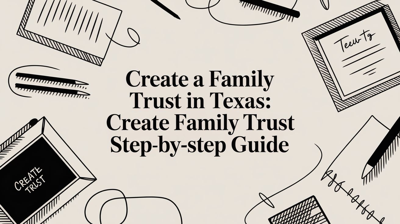 Create a Family Trust in Texas: A Step-by-Step Guide for Families