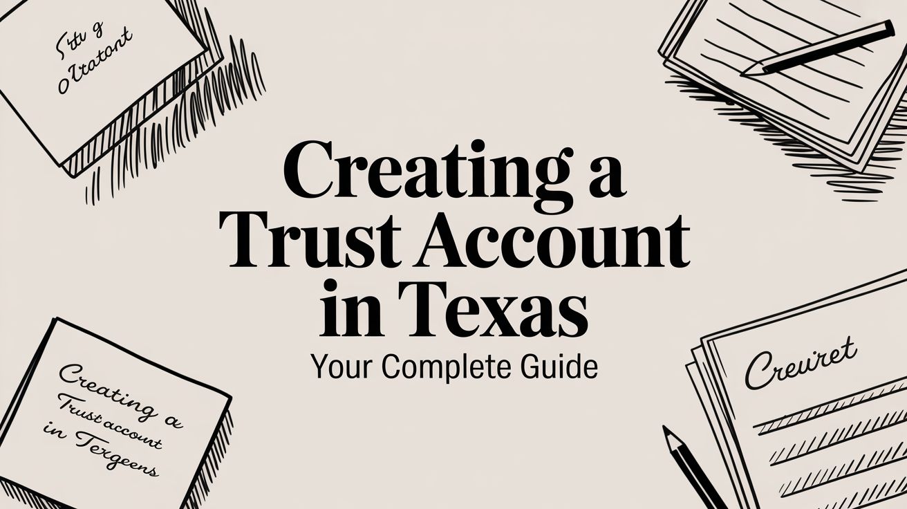 Creating a Trust Account in Texas: A Compassionate Guide for Families