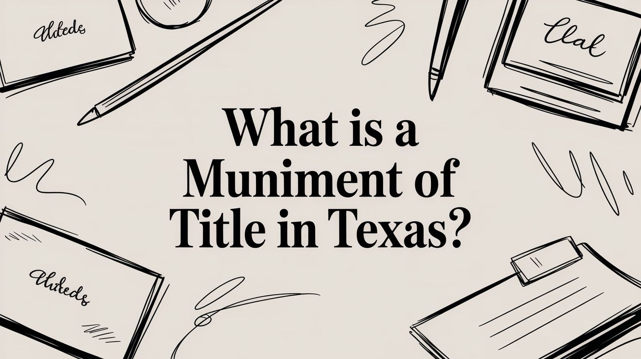 What Is a Muniment of Title in Texas?